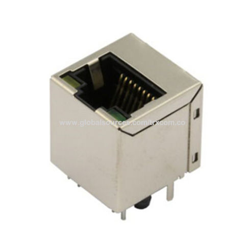 Buy Wholesale China Vertical Rj45 Jack 10/100m Rj45 Connector With ...