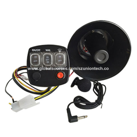 Buy Wholesale China Uniontech 20w Motorcycle Siren Speaker & Uniontech ...