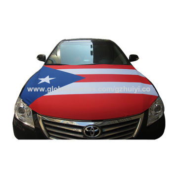 Puerto Rico Flag Car Hood Cover - China Wholesale Puerto Rico Flag Car ...