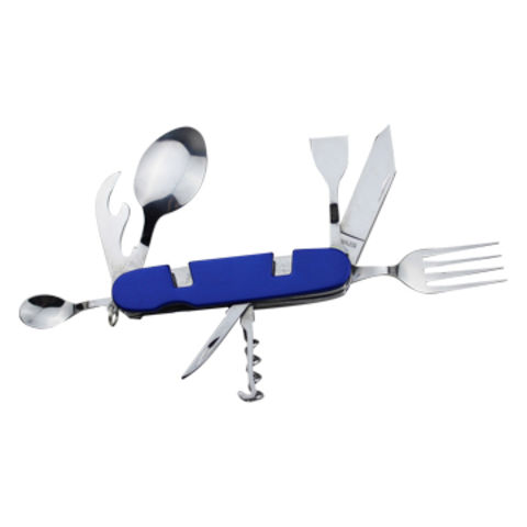 Foldable Stainless Steel Cutlery Set with Multifunction Tools for ...