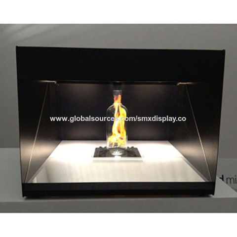 China One side Full-HD 3D holographic projection holocube with ...