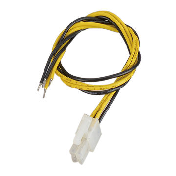 Black Suffix Power Cord with R-type and Straight Terminal, power cable ...