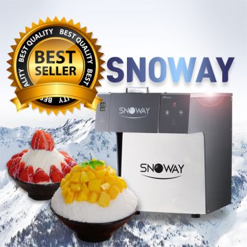 The best BINGSU machine SNOWAY Mini-J(JSB-208W) Ice flake snow sulbing ...
