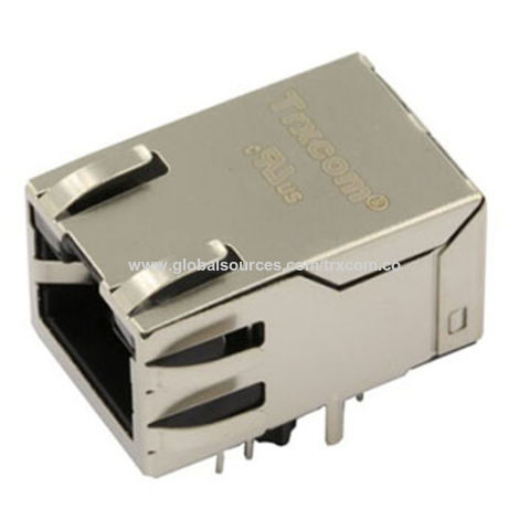 Buy Wholesale China Trxcom Rj45 Manufacturer Rj45 Modular Jack, With 10/100base-t Integrated ...