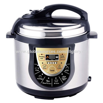Buy Wholesale China Electric Pressure Cooker, Double Coating Inner Pot ...