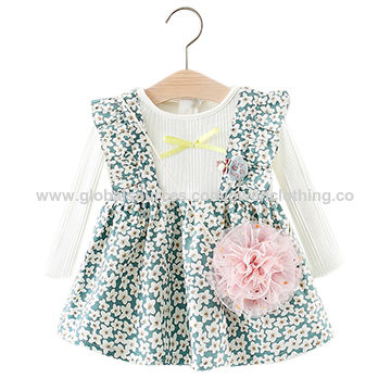 Buy Wholesale China Girl's Bib Skirts Pdf Printed Bib Dresses For ...