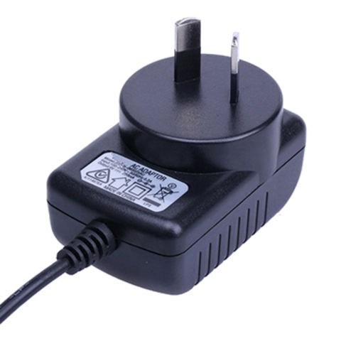 9W wall-mounted switching power supply adapter with SAA approval, wall ...