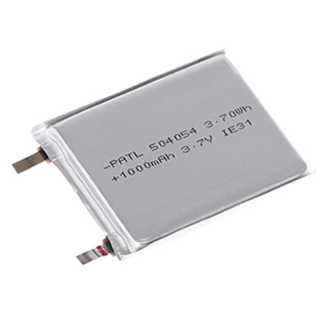 China Rechargeable 3.7V/1000mAh 504054/Lithium-polymer Battery, PDA ...