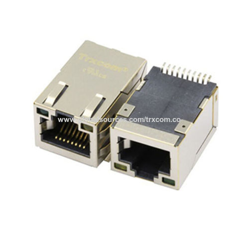 Buy Wholesale China Trxcom Smt Rj45 Jack, Female Smd Rj45 With 10 ...