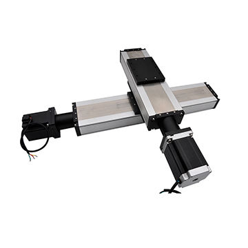 Industrial 2 axis Cartesian robot arm with motorized servo motors and ...