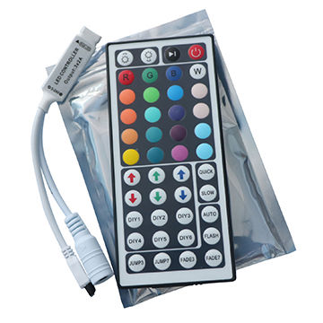 Buy Wholesale China Ed Controller, Mini 44 Keys Ir Remote Controller Wireless For 3528 5050 Rgb ...