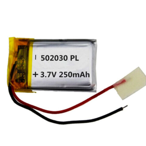Buy Wholesale China 502030 3.7v 250mah Lithium Polymer Battery ...