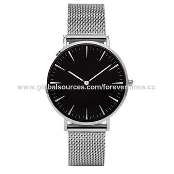 Hot Selling Stainless Steel Mesh Fashion Men Watch Dw Mesh Band Watches ...