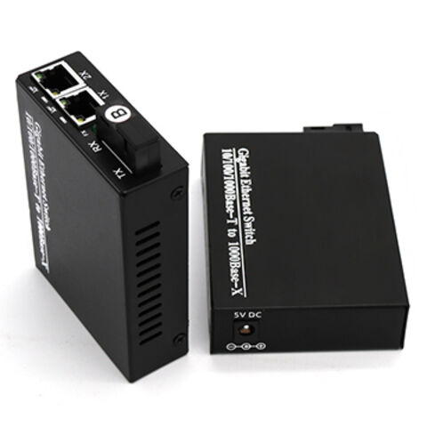 Buy Wholesale China 1x9 Switch Single Fiber 2rj45 Media Converter Mc ...