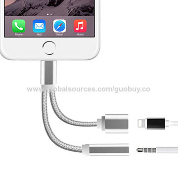 Buy Wholesale China Braided To 3.5mm Aux Connector Adapter Phone ...