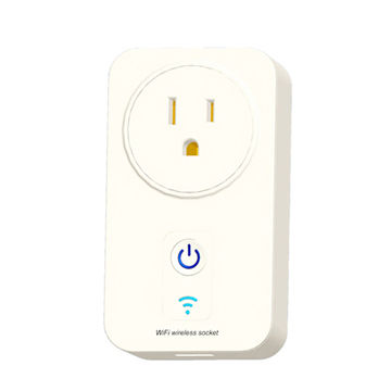 Buy Wholesale Taiwan Wireless Wi-fi Socket, 1 Outlet Smart Power Socket ...