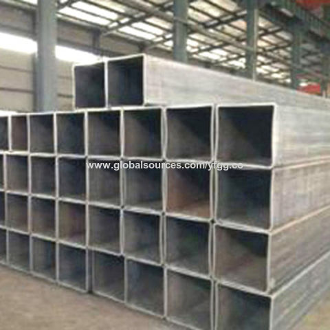 Buy Wholesale China Galvanized Hollow Section/black Oiled Steel Pipe ...