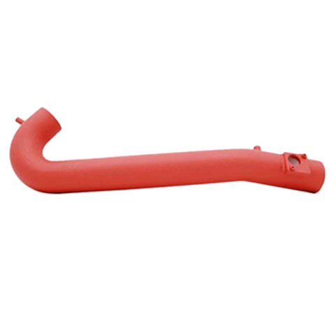 Wrinkle Red Aluminum Cold Air Intake Tubing Performance Air Intake Kit ...