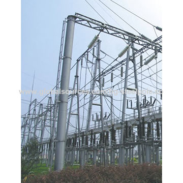 Buy Wholesale China 330kv - 750kv Steel Substation Steel Structures For ...