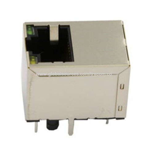 Buy Wholesale China Free Sample Vertical Rj45 Connector, 1x1 Single Port 10/100base-t Jack With ...
