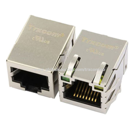 Buy Wholesale China Rj45 8p8c Transformer Modular Jack Pcb Connector Jd0-0002nl/jd0-0003nl ...
