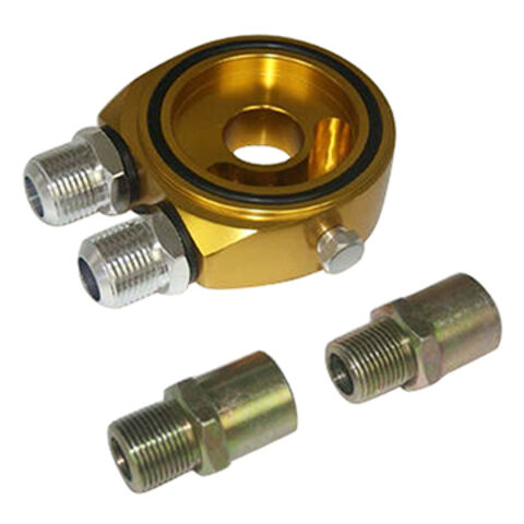 Oil Filter Relocation Adapters Plate, Oil Cooler Adapters Oil Filter ...