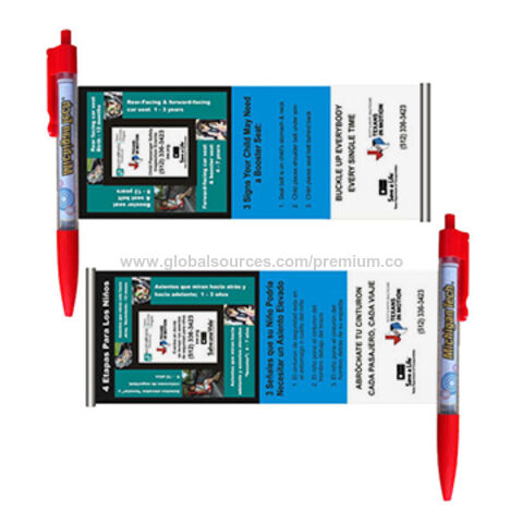 Banner Pens, Customized Advertising Pull Out Retractable Banner Pen $0. ...