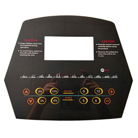 China Custom Acrylic Tocuh Panel Faceplate Display Lens Glass Panel ...