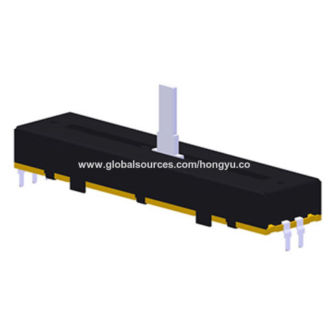 Buy Wholesale China 45mm Volume Control 10k Linear Slide Potentiometer ...