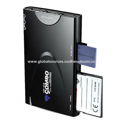 China Portable Wi-Fi card reader power bank wireless read CF/SD/TF/MS ...