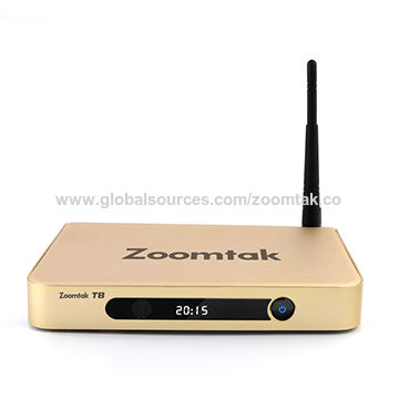 Buy Wholesale China 4k Google Internet Tv Box,zoomtak T8 W/amlogic S905 ...