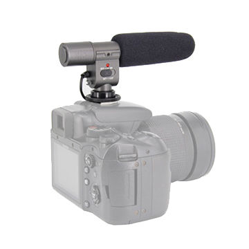 Shotgun microphone kit for professional outdoor digital camera ...