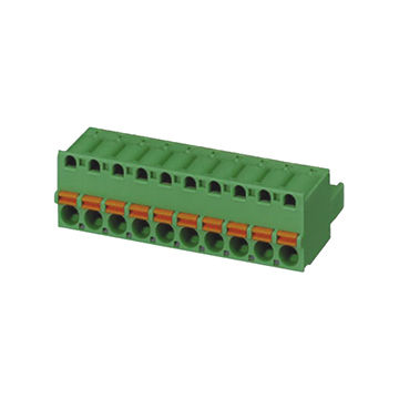 Spring-clamp Terminal Blocks, 2-24 Poles, Pith 5.08mm, Rated Voltage ...