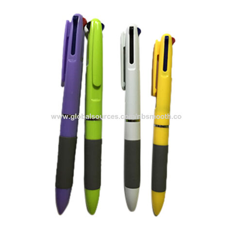 Buy Wholesale China Multicolor Pen, 3 Colors Ballpoint Pen & Multicolor ...