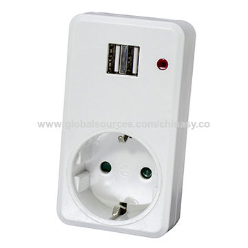 Buy Wholesale China Smart Usb Socket, 2.1a, Schuko Version & Smart Usb ...