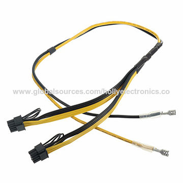 Buy Wholesale China Dual Pci-e 8pin Power Cable With Terminal For Rig ...