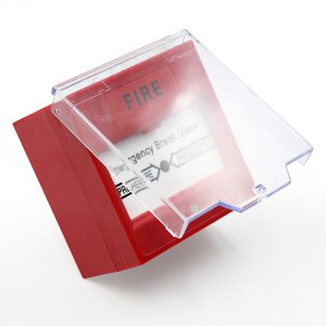 Buy Wholesale China Break Glass Manual Call Point With Transparent ...