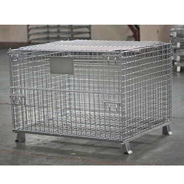 Buy Wholesale China Collapsible Wire Mesh Container With Special ...