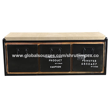 Buy Wholesale India Bench And Storage Cabinet & Bench And Storage ...