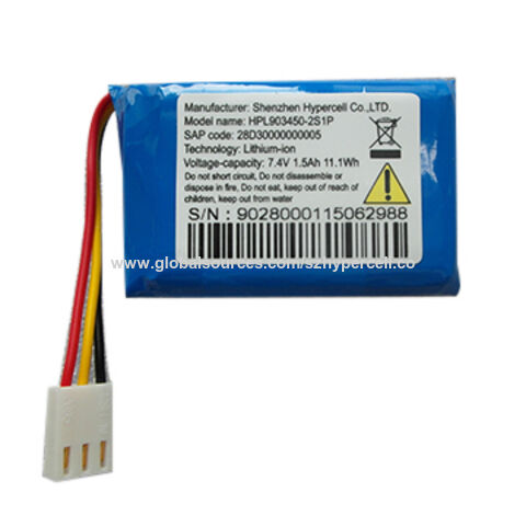 Buy Wholesale China Hypercell Thermal Printer Lithium Battery Hpl903450 ...