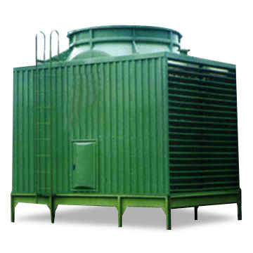 Buy Wholesale China Rectangular Flow Over Cooling Tower With Fan Amount ...