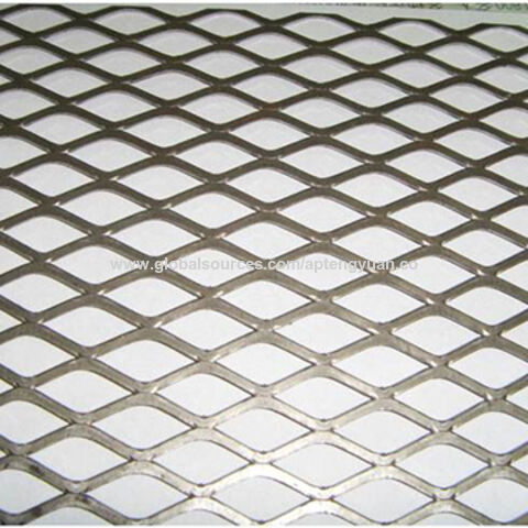 Buy Wholesale China 2mm Thickness Hot Dipped Expanded Iron Mesh Screen ...