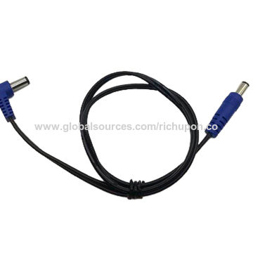 Buy Wholesale China Dc Cable Right Angle Dc Jack 5.5 Mm X 2.1mm Male To ...