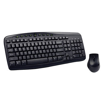 Buy Wholesale China Wireless Multimedia Keyboard With 8 Hot Key And ...