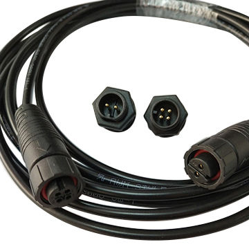 Waterproof connector cable assembly for solar cell, waterproof cable ...