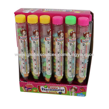 Buy Wholesale China Thermometer Bottle Mini Bubble Gum, Chewing Gum ...