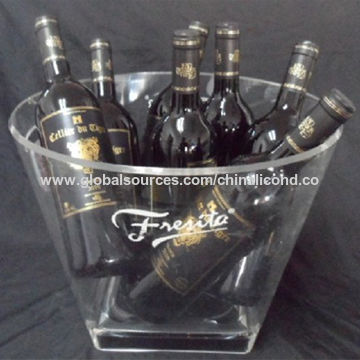 Buy Wholesale China Promotional Clear Ice Bucket, Made Of Ps, 10l ...