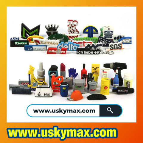 PVC USB Flash Drive, Custom PVC Rubber 3D USB Flash Drive 1GB/2GB/4GB/8GB/16GB/32GB/64GB/128GB ...