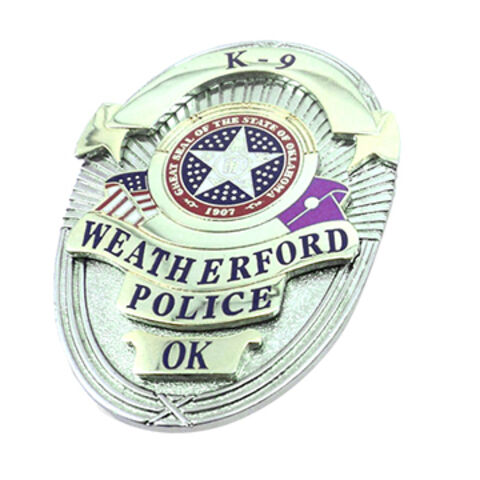 Buy Wholesale China Police Badge With Different Levels,2 Tone Finishing ...