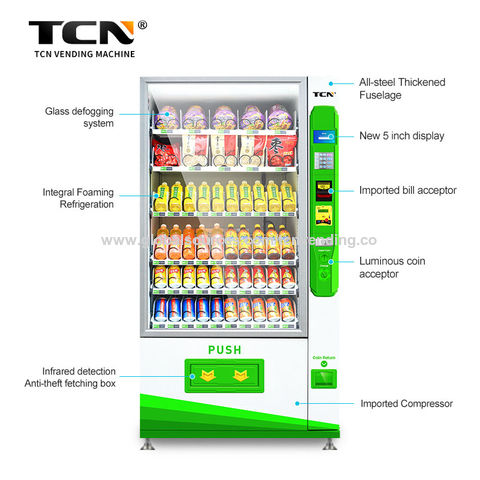 Buy Wholesale China Tcn 24 Hours Convenience Store Vending Machine ...